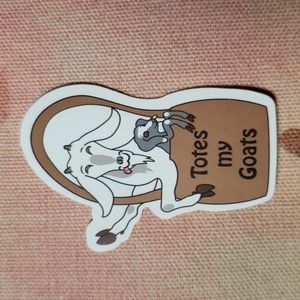 Office | P Goat Sticker Goats Sticker Pegantinas De Cabra | Poshmark